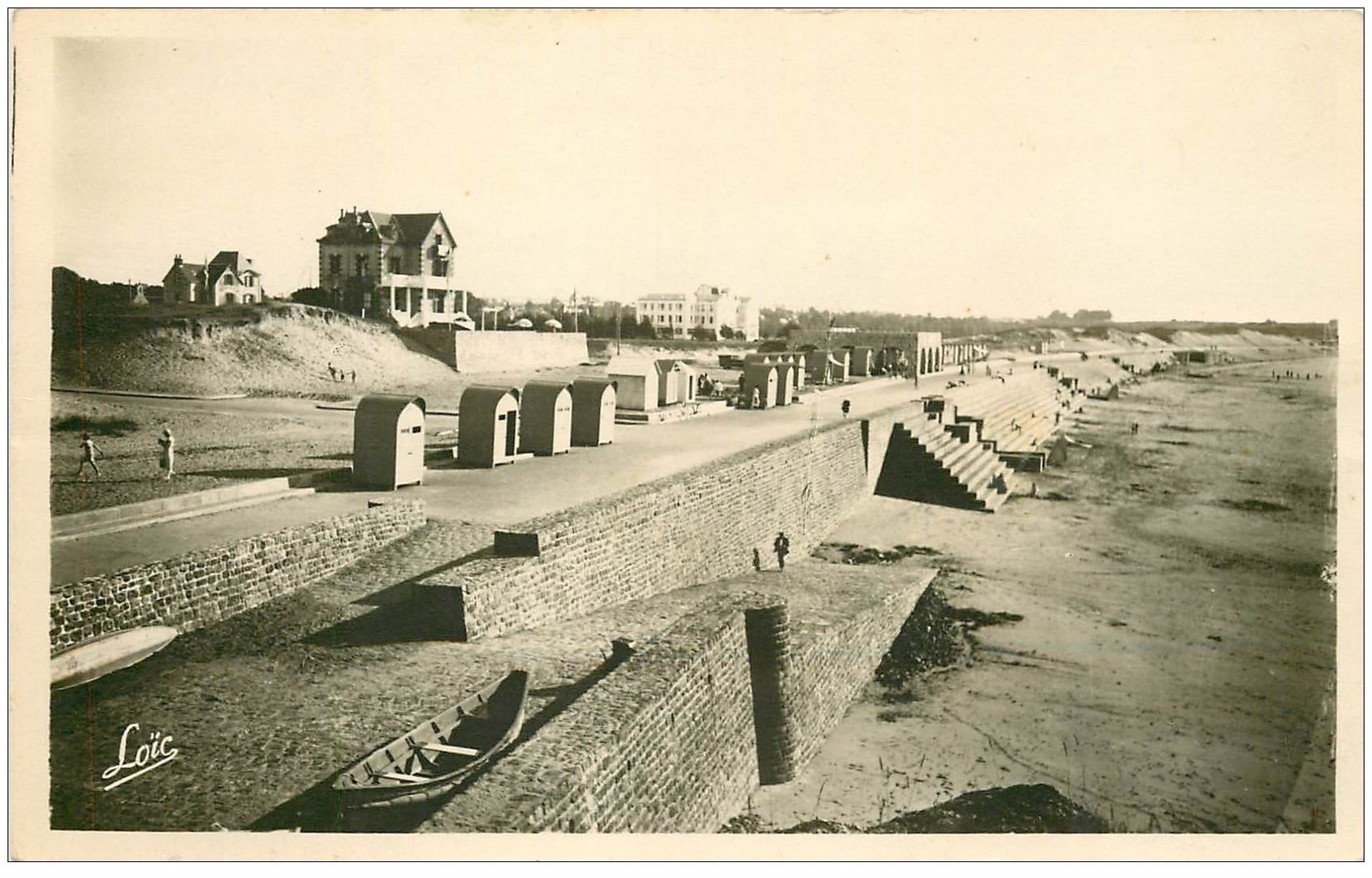 35 SAINT-LUNAIRE. Plage Longchamp 1948