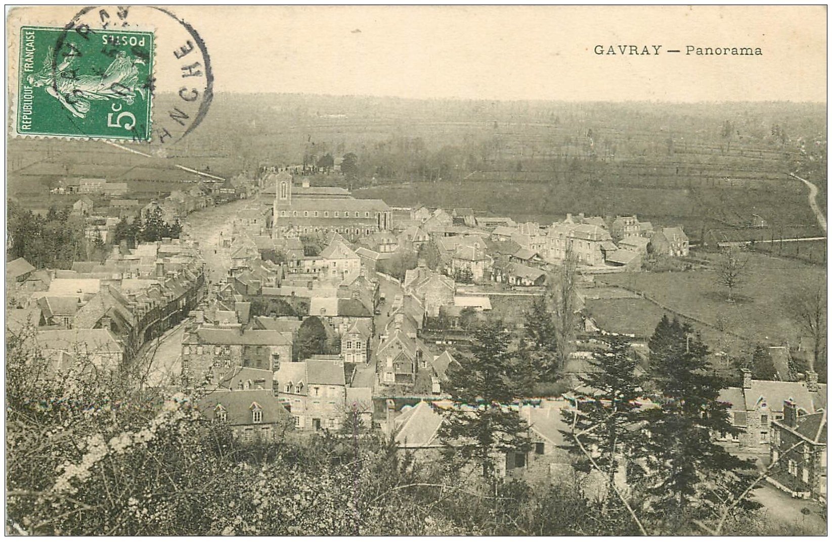 50 GAVRAY. Panorama 1908