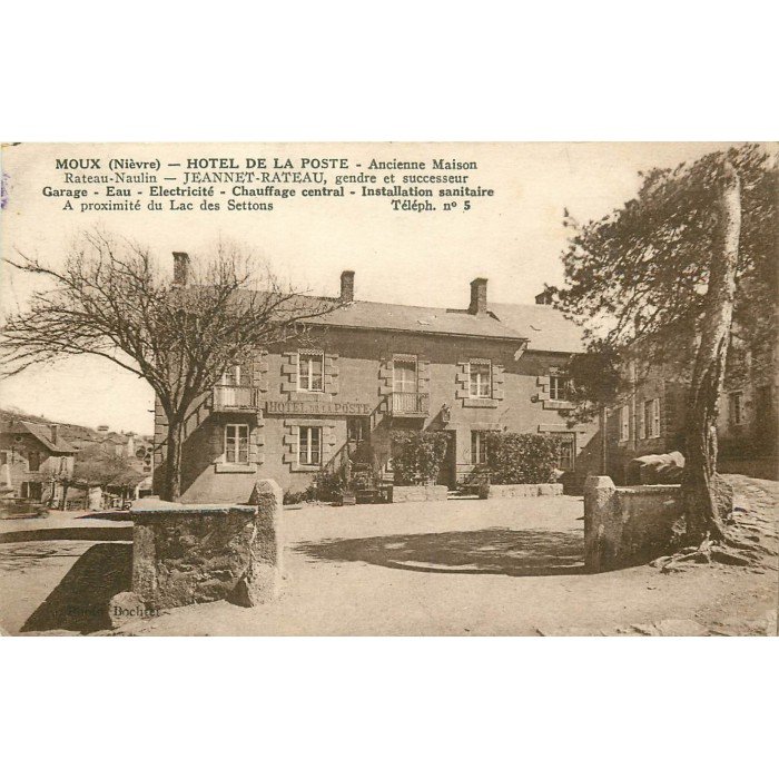 58 MOUX. Hôtel de la Poste