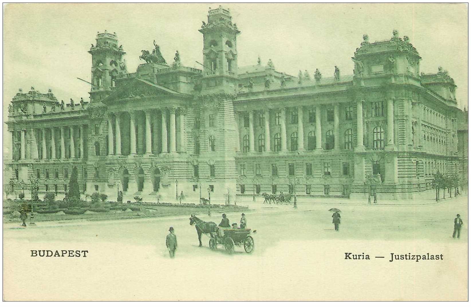 HONGRIE. Budapest. Kuria Justizpalast