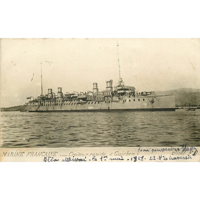 MARINE FRANCAISE. Croiseur rapide Guichen
