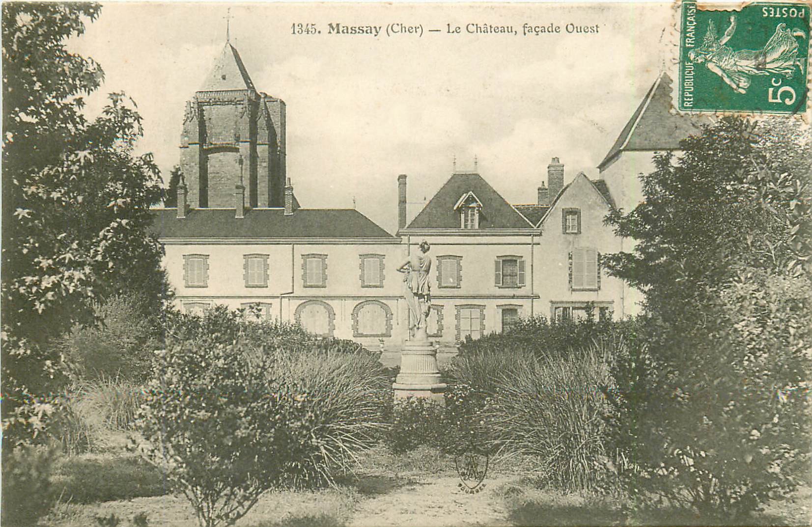 18 MASSAY. Le Château 1910