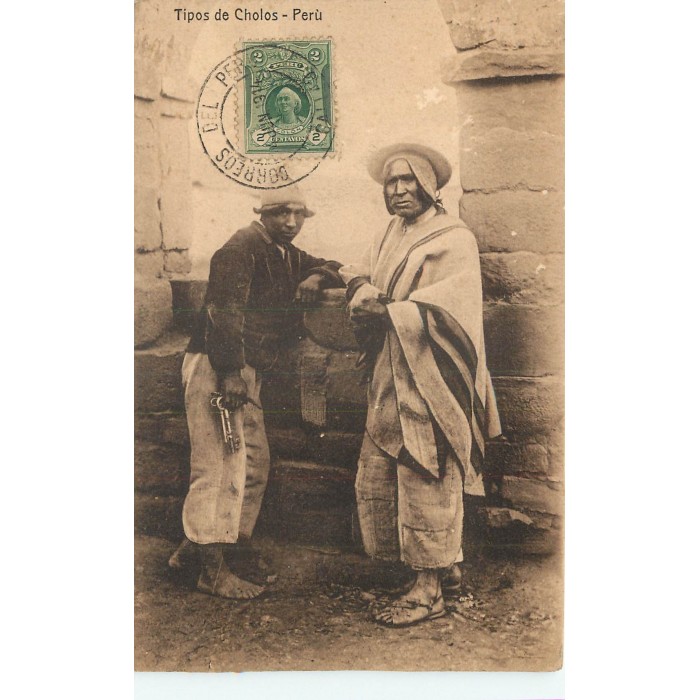 Péro Perù TIPOS DE CHOLOS 1914